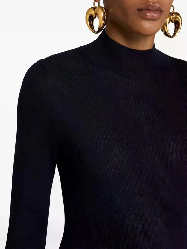 Etro Ribbed Crew Neck Sweater