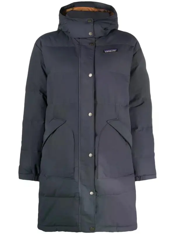 Patagonia Logo-patch Downdrift Parka Coat