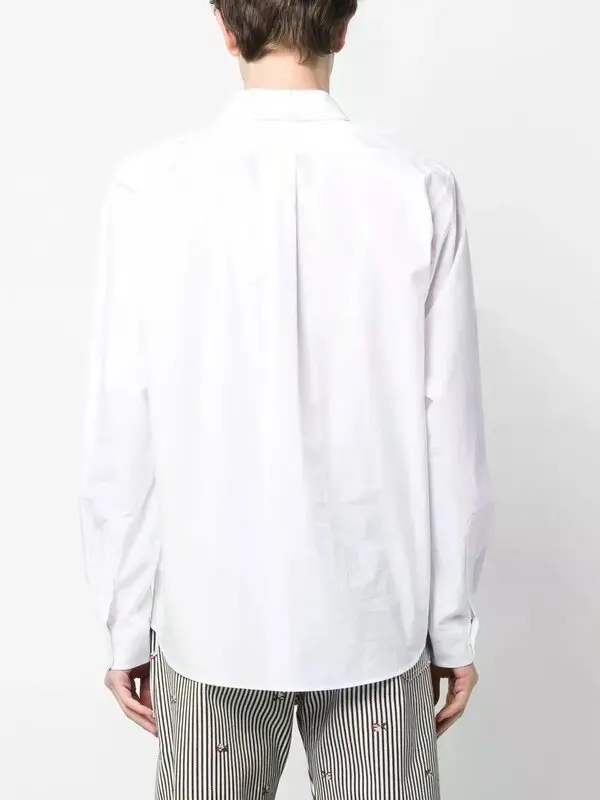 Kenzo Boke Flower-embroidered Button-down Shirt
