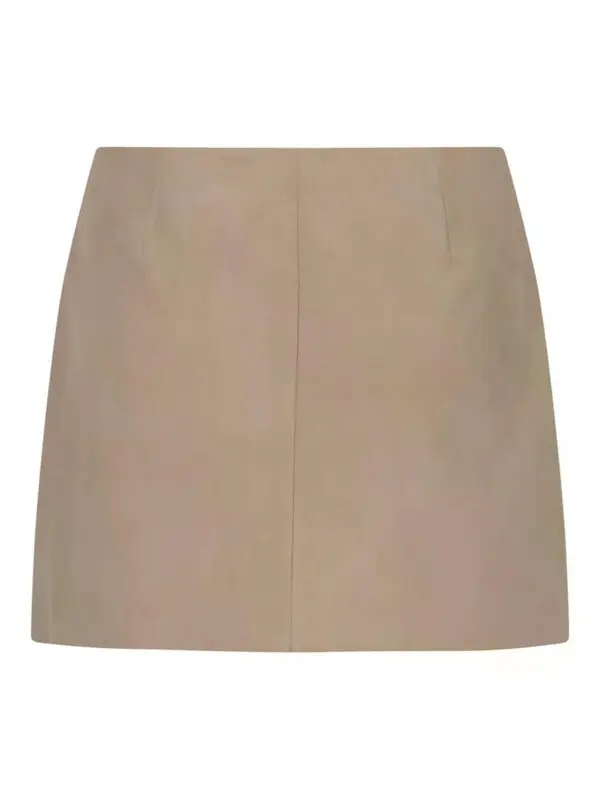 Givenchy Leather Mini Skirt