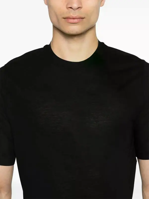 DELL'OGLIO Crew-neck Cotton T-shirt