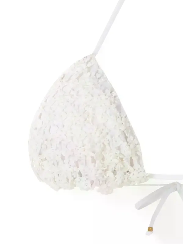AMIR SLAMA Beaded Embroidery Bikini Set