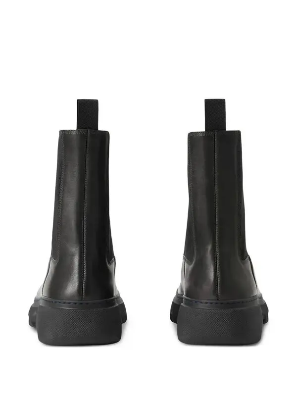 Burberry Leather Chelsea Boots