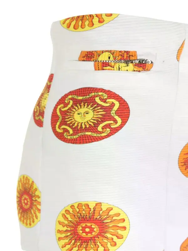 AMIR SLAMA Sol Print Swimming Trunks