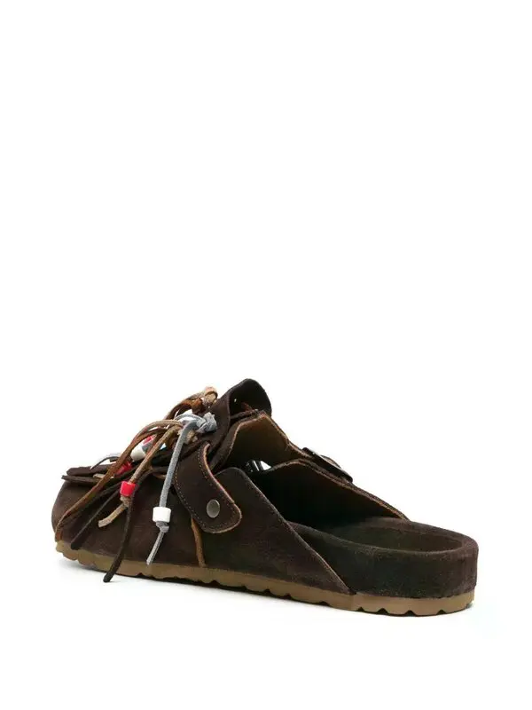 SCAROSSO Gea Tasselled Suede Slippers