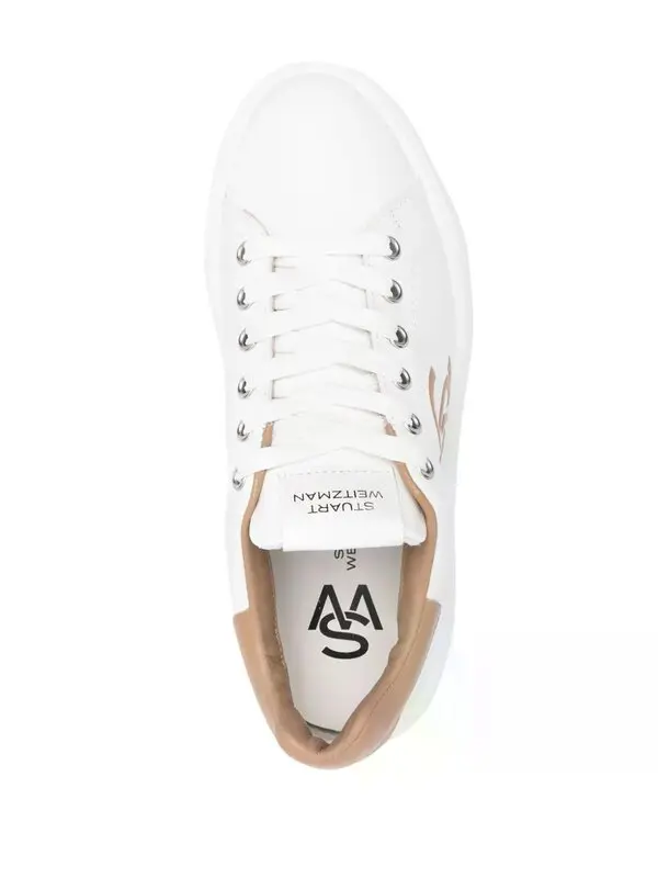 STUART WEITZMAN Leather Sneakers
