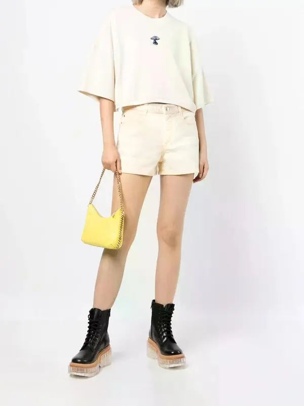 Stella McCartney Logo-waistband Mini Shorts