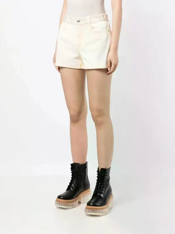Stella McCartney Logo-waistband Mini Shorts