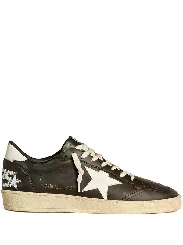 GOLDEN GOOSE Ball Star Sneakers - Black