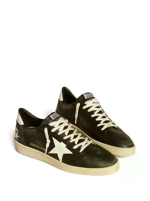 GOLDEN GOOSE Ball Star Sneakers - Black