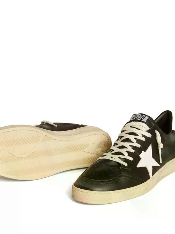 GOLDEN GOOSE Ball Star Sneakers - Black