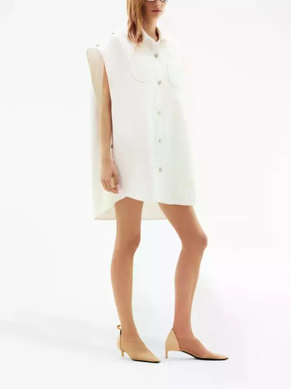 COURREGES Mega-styling Denim Shirt