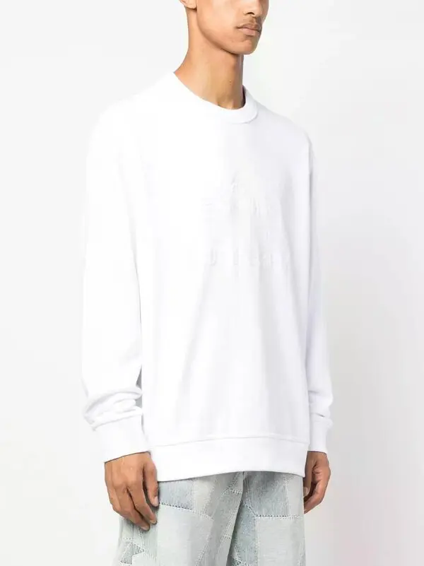 Burberry Flocked-logo Cotton Sweatshirt