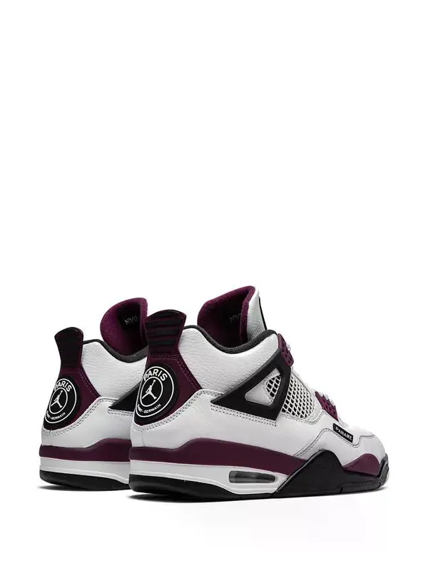 JORDAN X Psg Air 4 Retro Sneakers - White