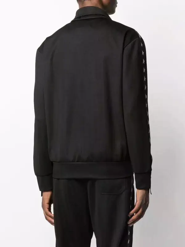 GOLDEN GOOSE Logo-print Zip-fastening Jacket