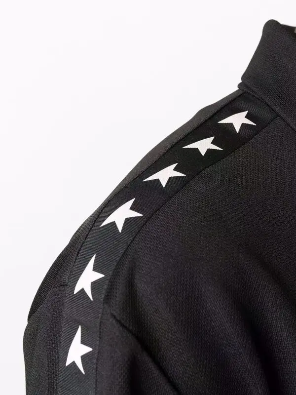 GOLDEN GOOSE Logo-print Zip-fastening Jacket