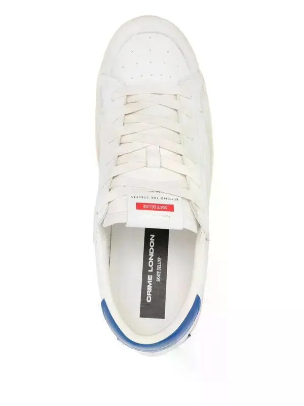 CRIME LONDON Sk8 Deluxe Lace-up Sneakers