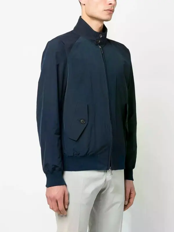 BARACUTA G9 Harrington Bomber Jacket - Blue