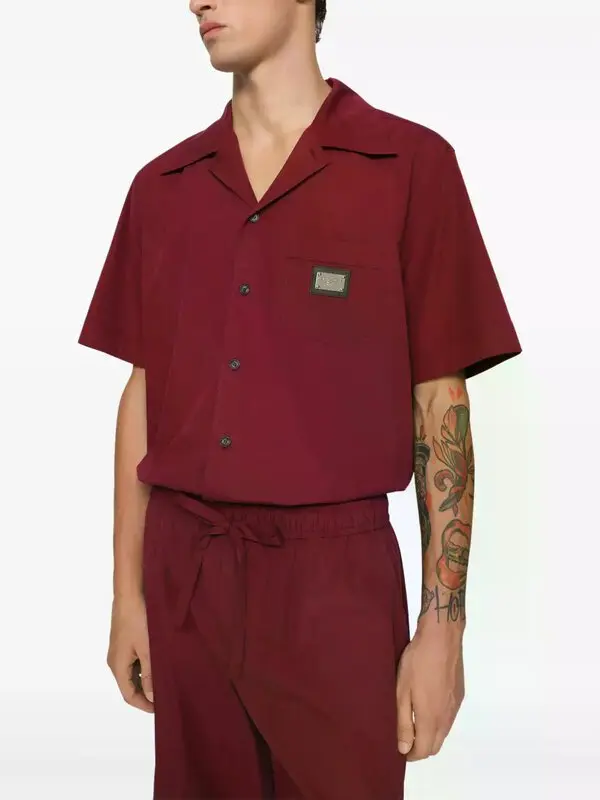 Dolce & Gabbana Logo-plaque Shirt