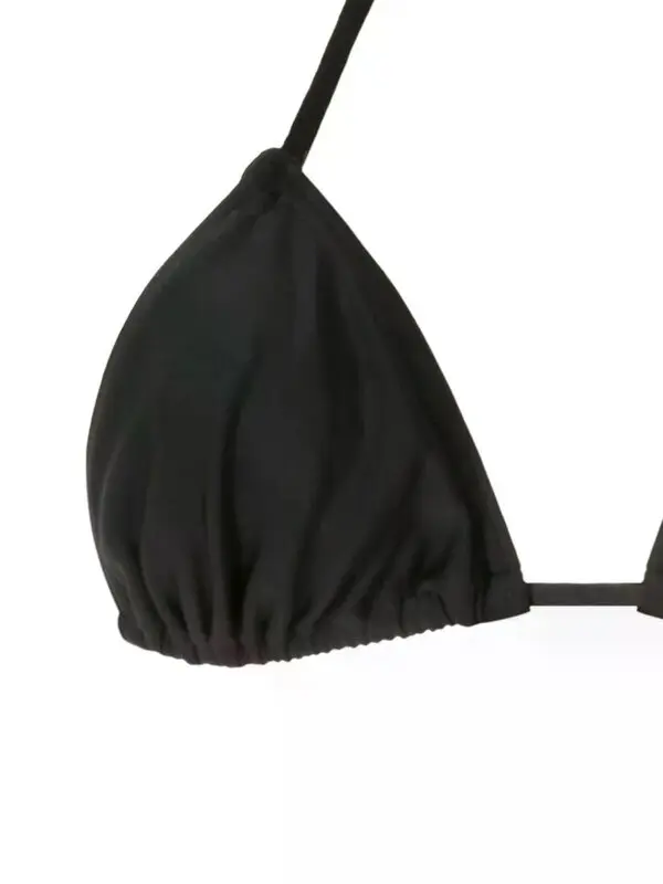 AMIR SLAMA Embroidered Triangle Bikini Set