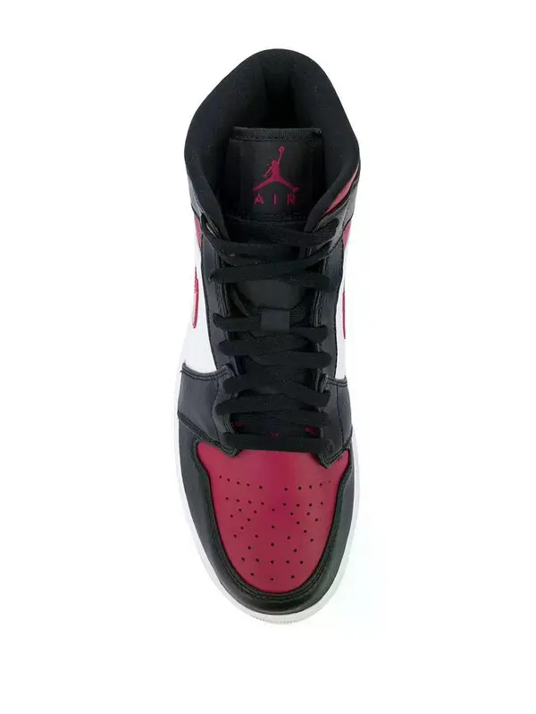 JORDAN Air 1 Mid B Toe Sneakers - Red