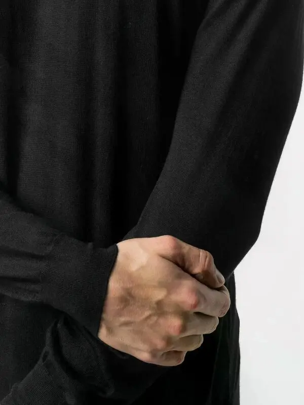 CRUCIANI Roll-neck Jumper - Black
