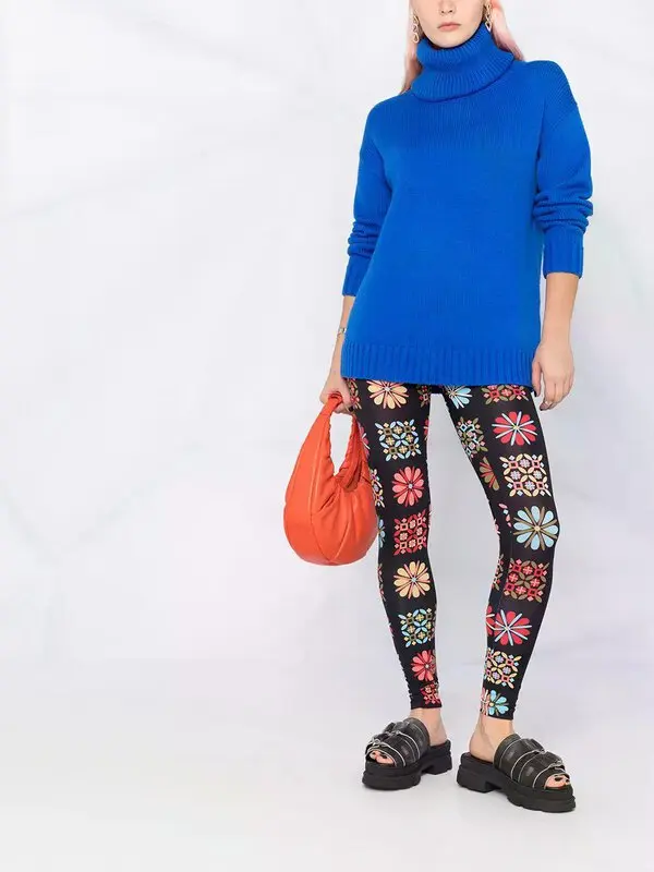 La DoubleJ Floral Stretch Leggings