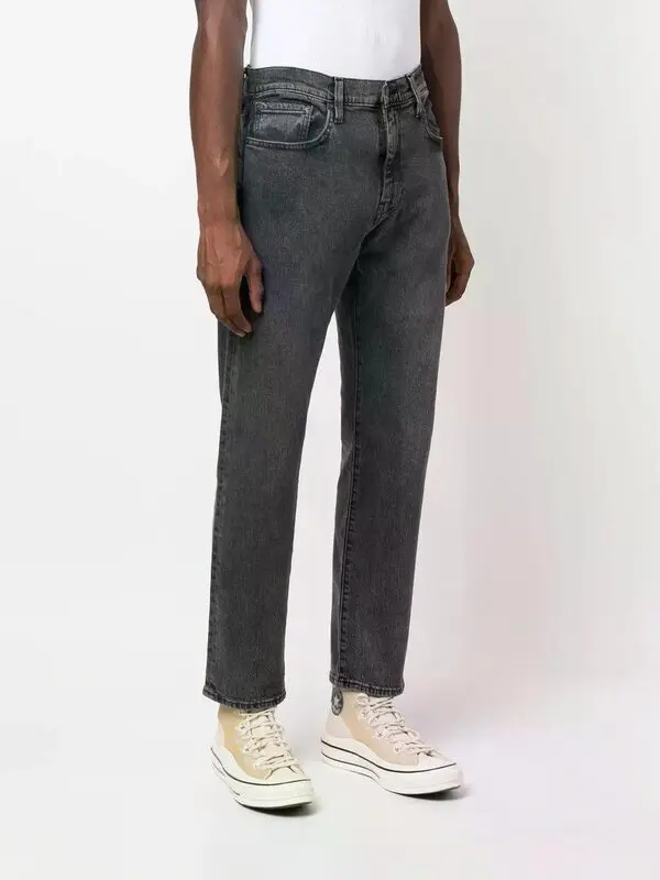 LEVI'S Logo-patch Straight-leg Jeans