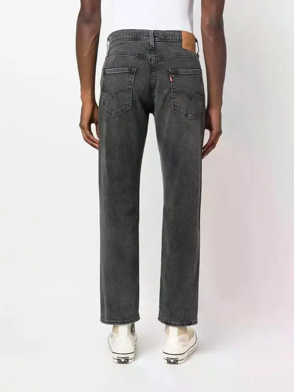LEVI'S Logo-patch Straight-leg Jeans