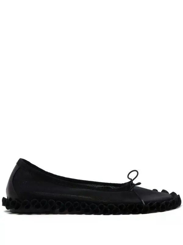 Simone Rocha Ruffled-detail Ballet Flats