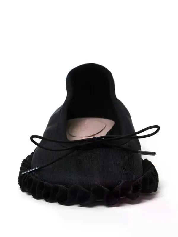 Simone Rocha Ruffled-detail Ballet Flats
