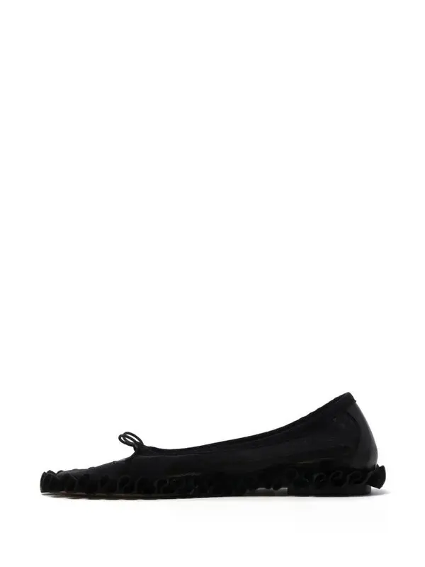 Simone Rocha Ruffled-detail Ballet Flats
