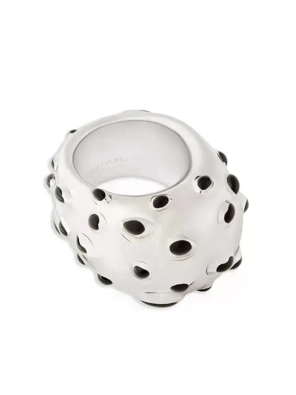 COURREGES Infinity Flecked Ring