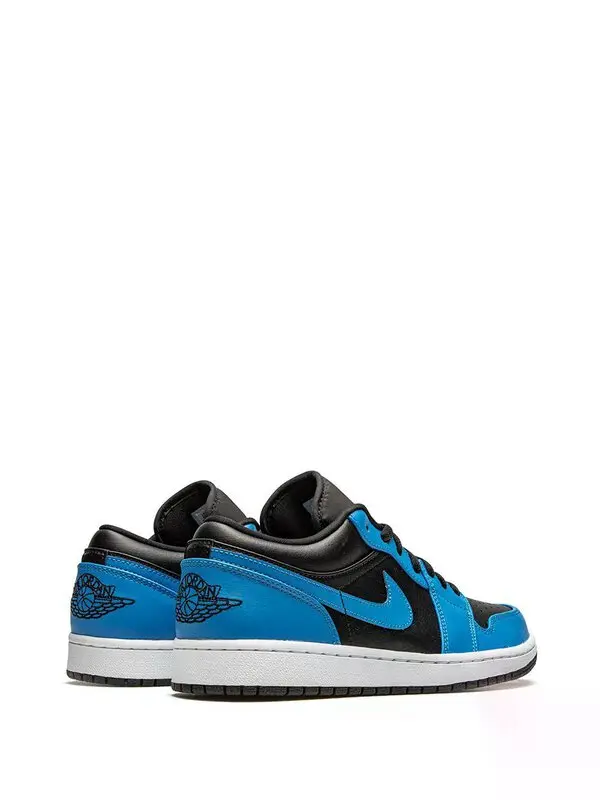 JORDAN Air 1 Low Laser Blue Sneakers - Black