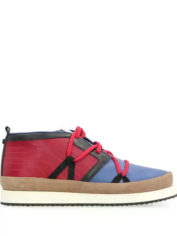 VOLTA Leather Sneakers - Red