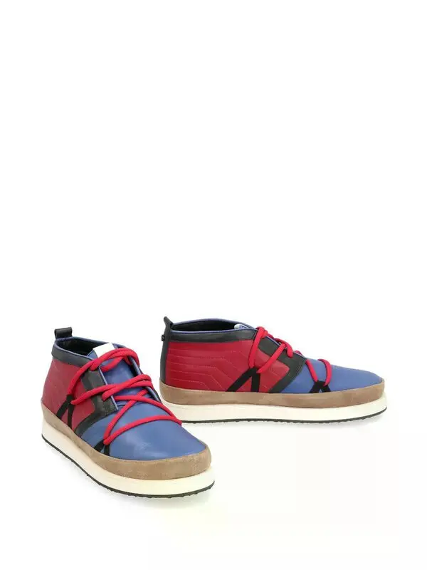 VOLTA Leather Sneakers - Red