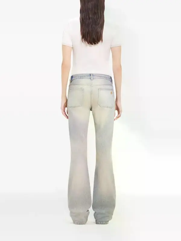 COURREGES Low-rise Bootcut Jeans