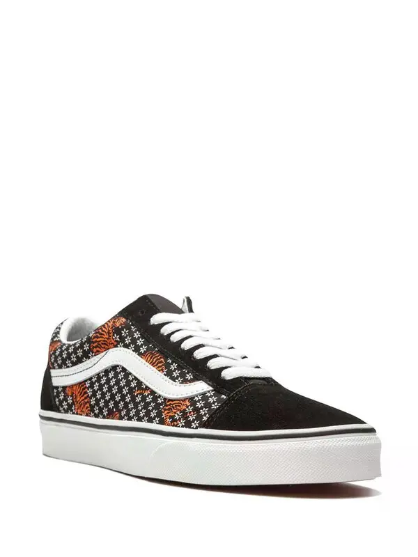 VANS Old Skool Tiger Floral Sneakers - Black