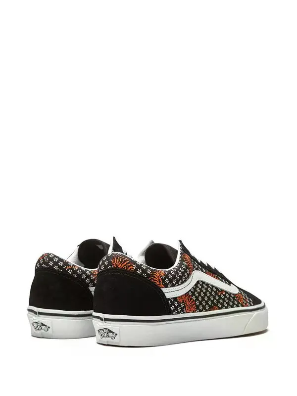 VANS Old Skool Tiger Floral Sneakers - Black