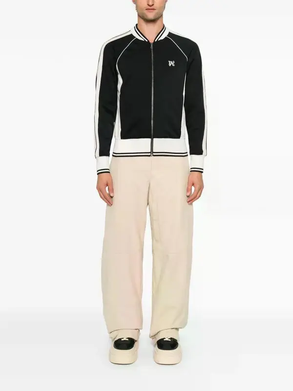 Palm Angels Logo-embroidered Bomber Jacket