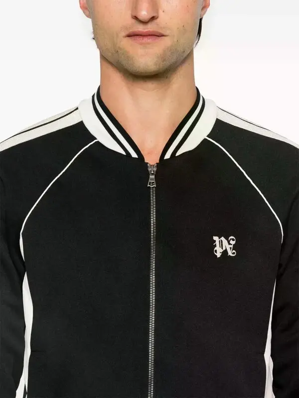 Palm Angels Logo-embroidered Bomber Jacket