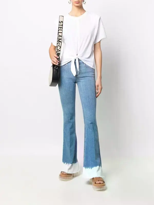 Stella McCartney 70's Dip Dye Flared Jeans