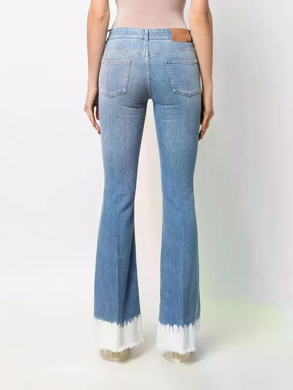 Stella McCartney 70's Dip Dye Flared Jeans