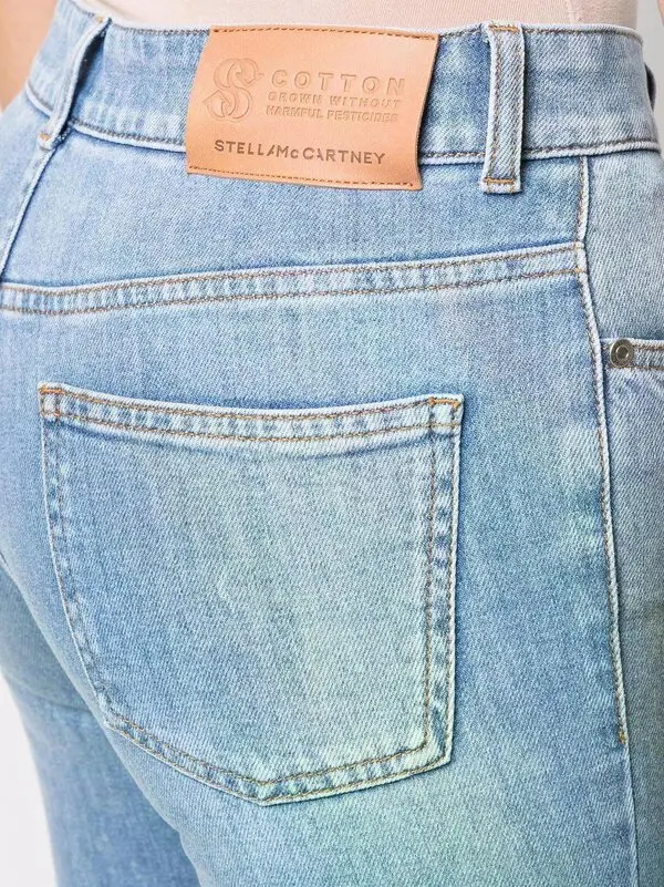 Stella McCartney 70's Dip Dye Flared Jeans