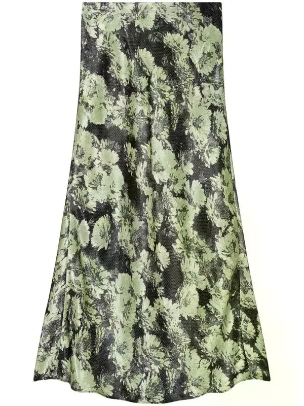 Tory Burch Printed Maxi Skirt