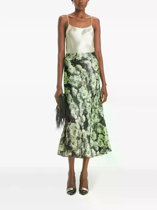 Tory Burch Printed Maxi Skirt