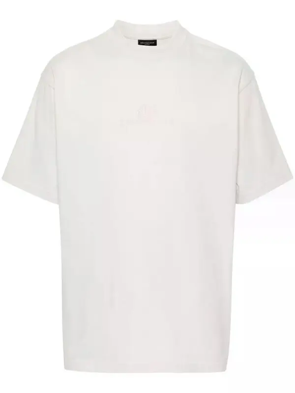 Balenciaga Logo-embroidered T-shirt