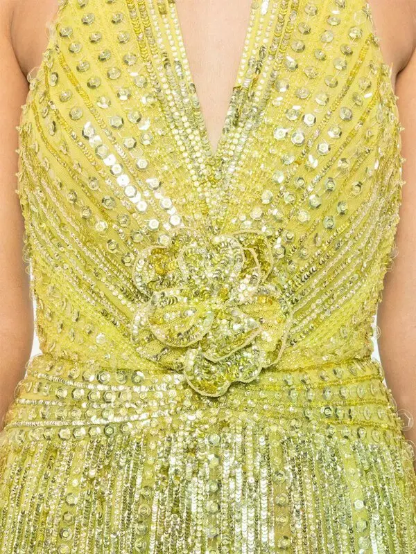 Elie Saab Sequinned Gown