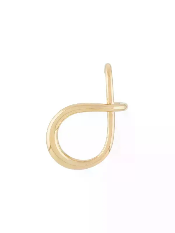 Charlotte Chesnais Criss Cross Earring - Gold