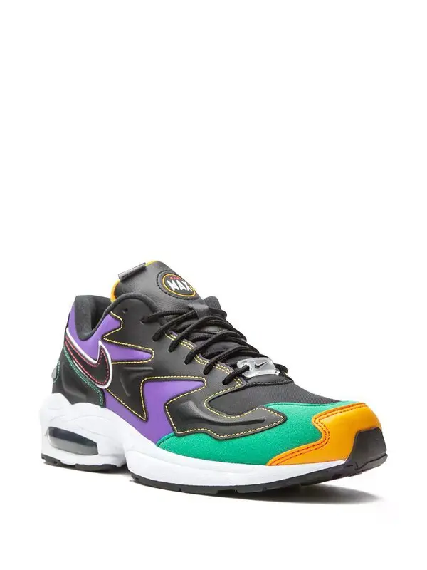 Nike Air Max2 Light Prm Windbreaker Sneakers - Black